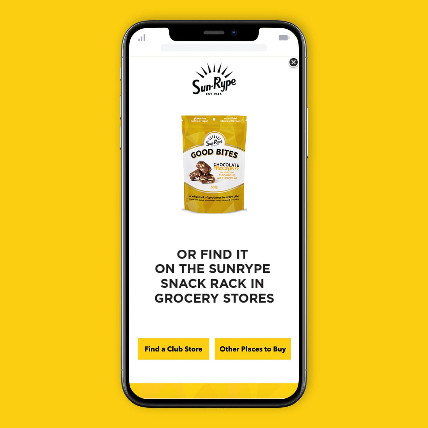 SUNRYPE GOOD BITES – Coastal Digital Group